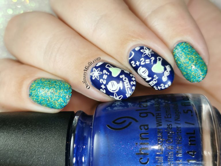 52 week nail art challenge – Week 22: Science | OrdinaryMisfit